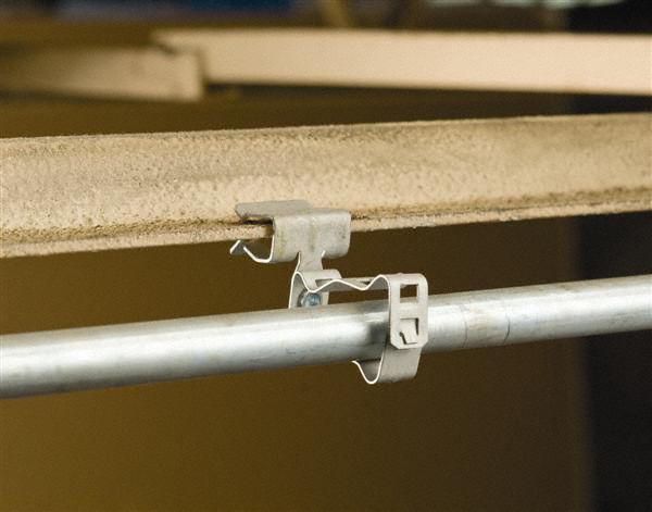 NVENT CADDY Beam Clip with Conduit & Pipe Hanger, Hammer-On: 2 in Trade ...
