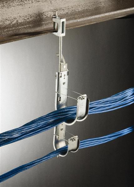 NVENT CADDY Multi-Function Wire Rod Clip: 1/4 in Trade Size, 1/8 in to ...