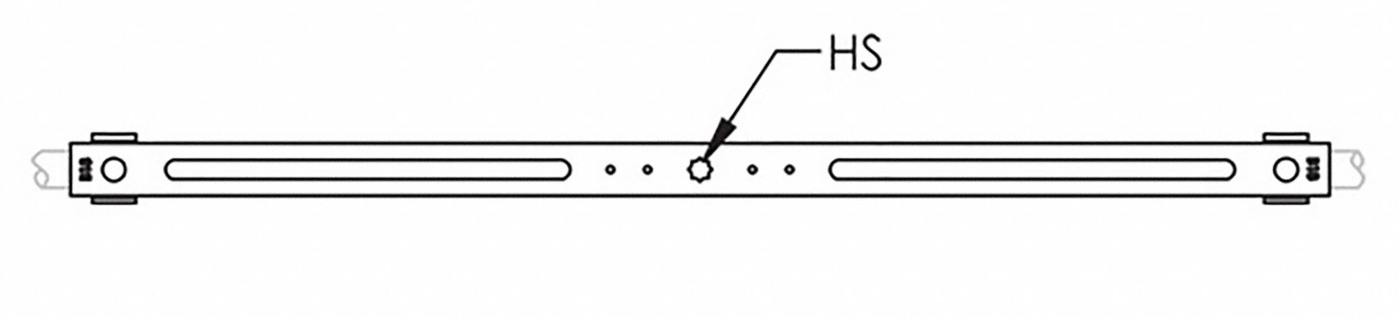 NVENT CADDY Box/Conduit Threaded Rod Hanger: 1/2 in_3/4 in Trade Size ...