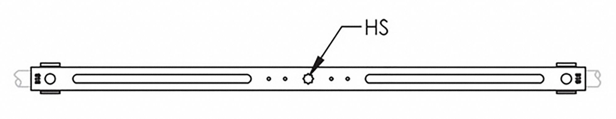 NVENT CADDY Box/Conduit Threaded Rod Hanger: 3/4 in_1/2 in Trade Size ...