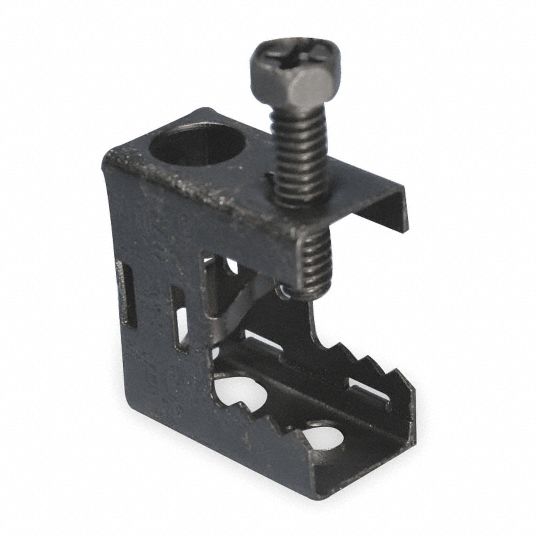 NVENT CADDY Beam Clamp: Steel, 1/2 in, #10-1/4 Thread Size, 100 lb Load ...