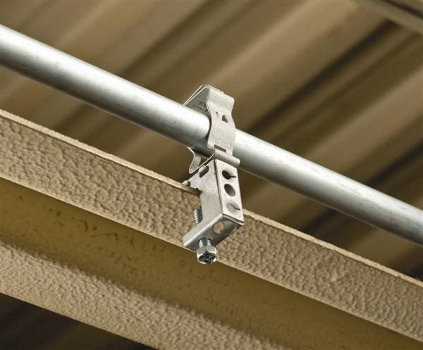 NVENT CADDY Beam Clamp, 1/2 in to 3/4 in Nominal Conduit/Pipe/Threaded ...