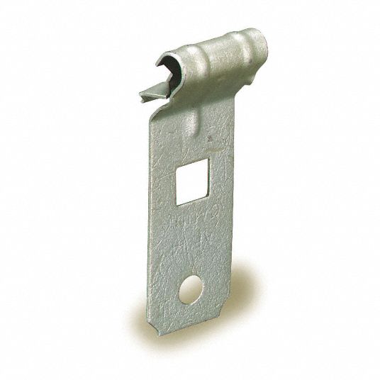 NVENT CADDY Z-Purlin Clip: Steel, 1/16 in to 1/4 in, 100 lb Load Capacity - 2KWZ3|AF14 - Grainger