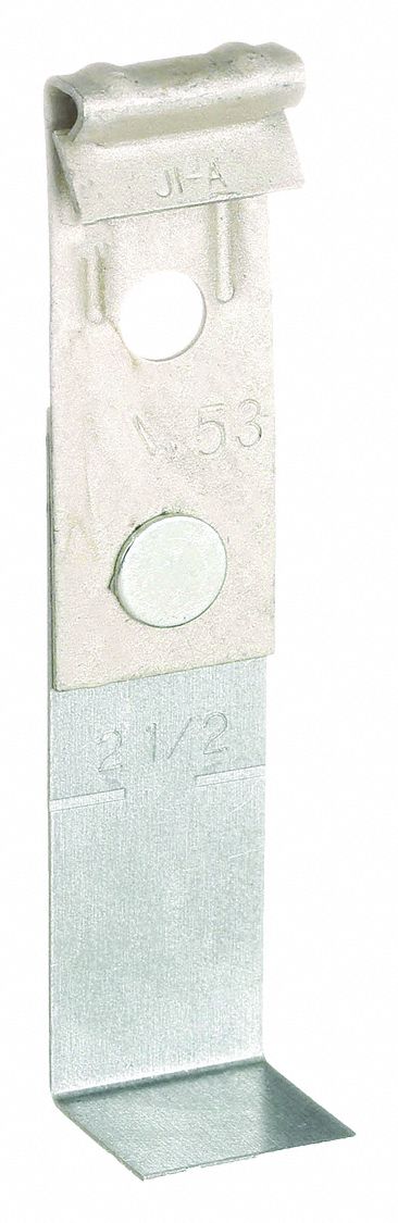 NVENT CADDY, Spring Steel, Black/Silver, Box Support Bracket - 2KXA6 ...