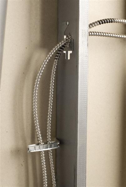 NVENT CADDY, 5/16 in_3/8 in Compatible Conduit Trade Size, Galvanized ...