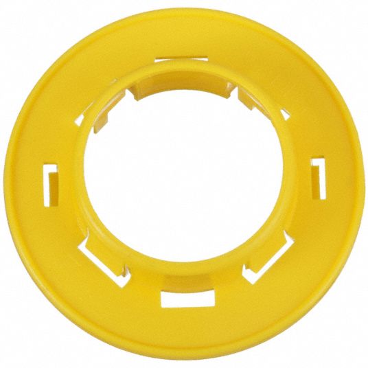 Polyethylene, Yellow, Metal Stud Grommet - 2KXC6|ESG1 - Grainger