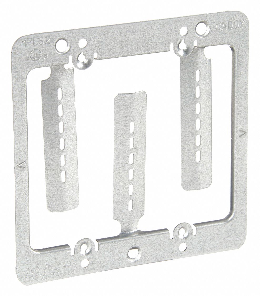 NVENT CADDY, Steel, Silver, Communication Mounting Bracket - 2KXD6 ...