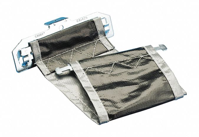 NVENT CADDY, 6 in Max. Bundle Dia., Galvanized Steel/Polypropylene ...