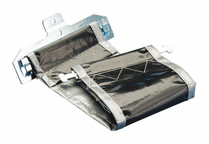 NVENT CADDY, 6 in Max. Bundle Dia., Galvanized Steel/Polypropylene ...