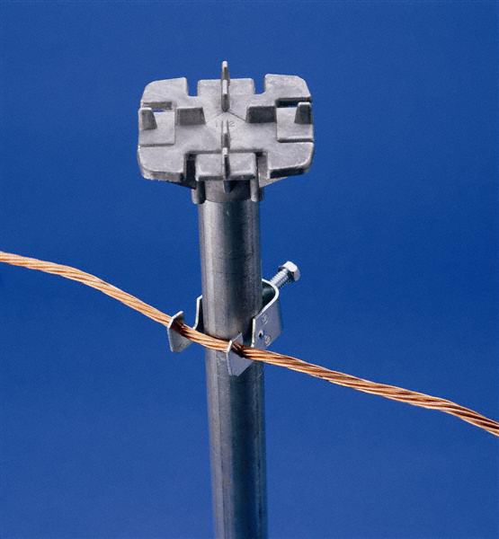 NVENT CADDY Grid Wire Clamp: 8 AWG to 4 AWG, Steel - 2KXL3|RGC - Grainger