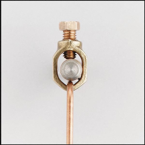 NVENT ERICO Grounding Connector: Bronze, 8 AWG SOL to 2 AWG STR ...