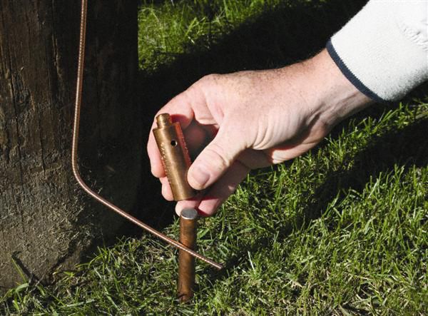 NVENT ERICO Grounding Connector: Copper, 4 to 6 AWG SOL Grounding Wire ...