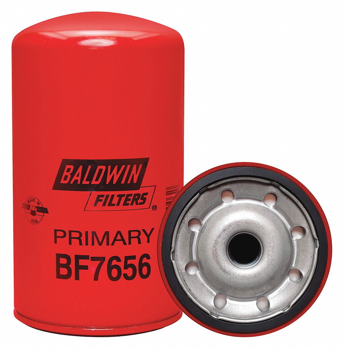 BALDWIN FILTERS, Spin-On, 4 1/4 in Outside Dia, Fuel Filter - 2KXV2 ...