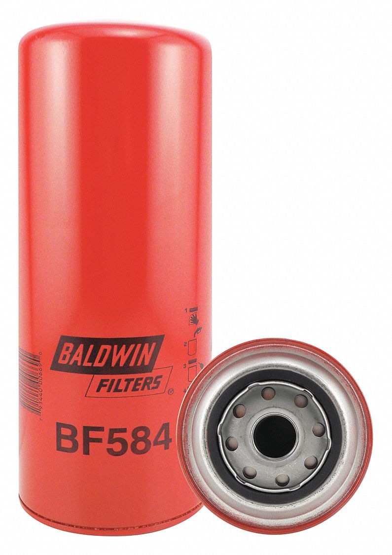 BALDWIN FILTERS Filtro Combustible,Altura 10-7/16 pulg. - Filtros para ...