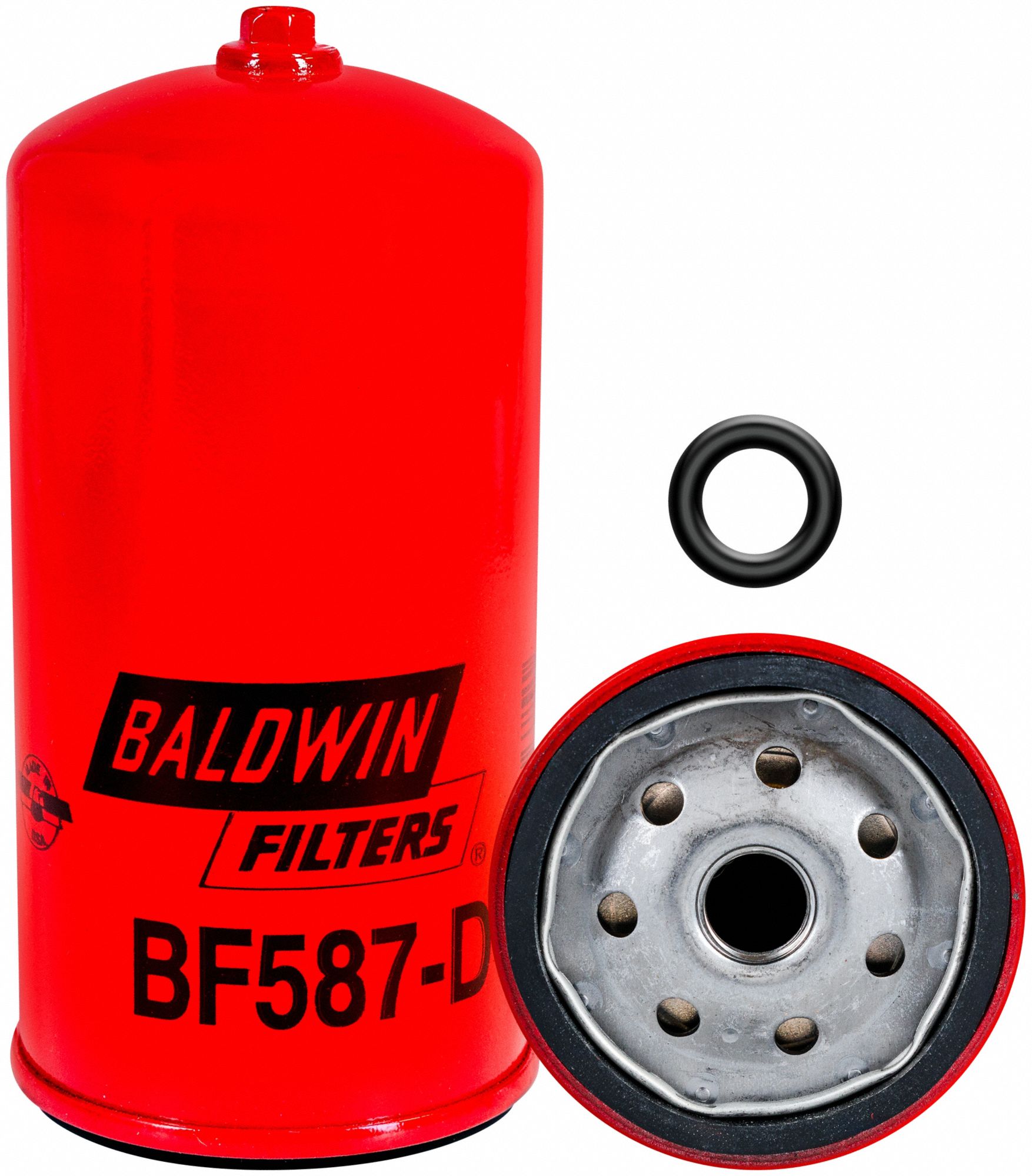 BALDWIN FILTERS, Spin-On, 3 1/16 in Outside Dia, Fuel Filter - 2KYB6 ...