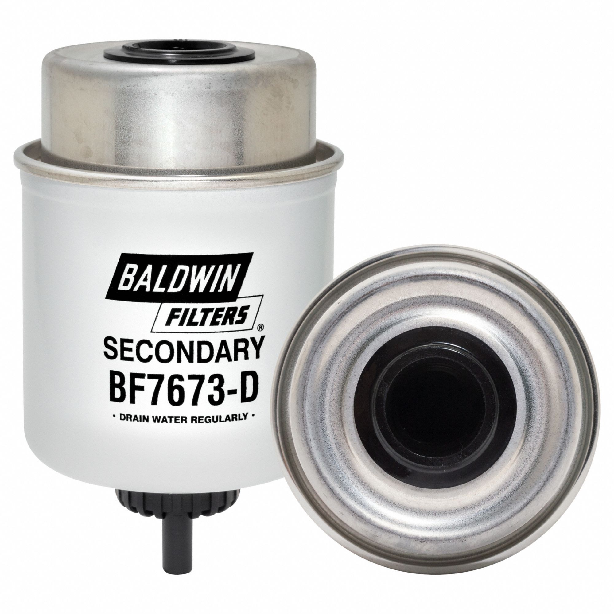 BALDWIN FILTERS, Cartridge, 5 1/4 in Overall Lg, Fuel Filter - 2KYB7 ...