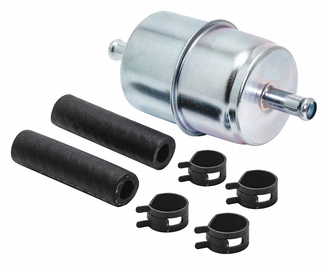 BALDWIN FILTERS, In-Line, 1 15/16 in Outside Dia, Fuel Filter - 2KYE9 ...