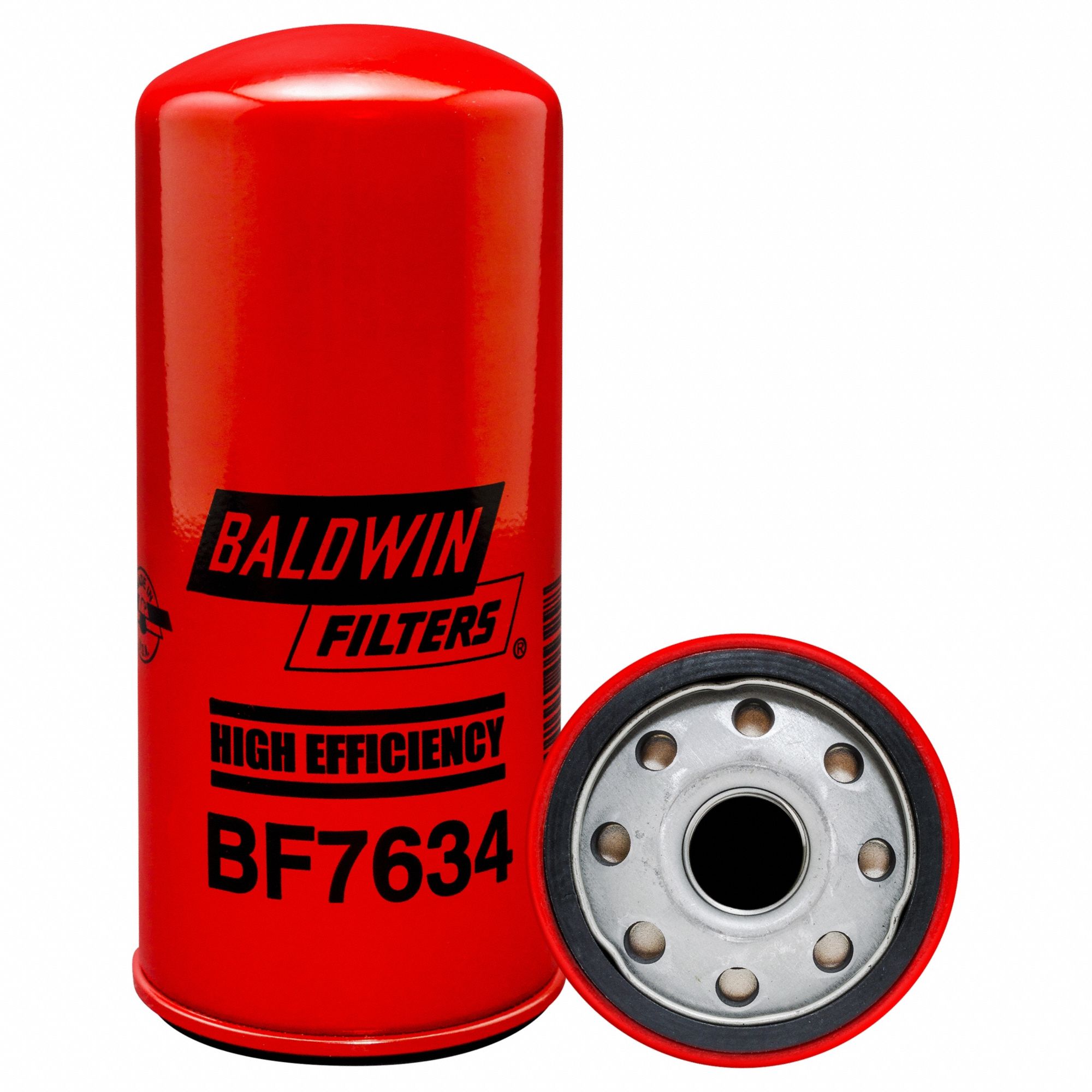 BALDWIN FILTERS, Spin-On, 3 in Outside Dia, Fuel Filter - 2KYN5|BF7634 ...