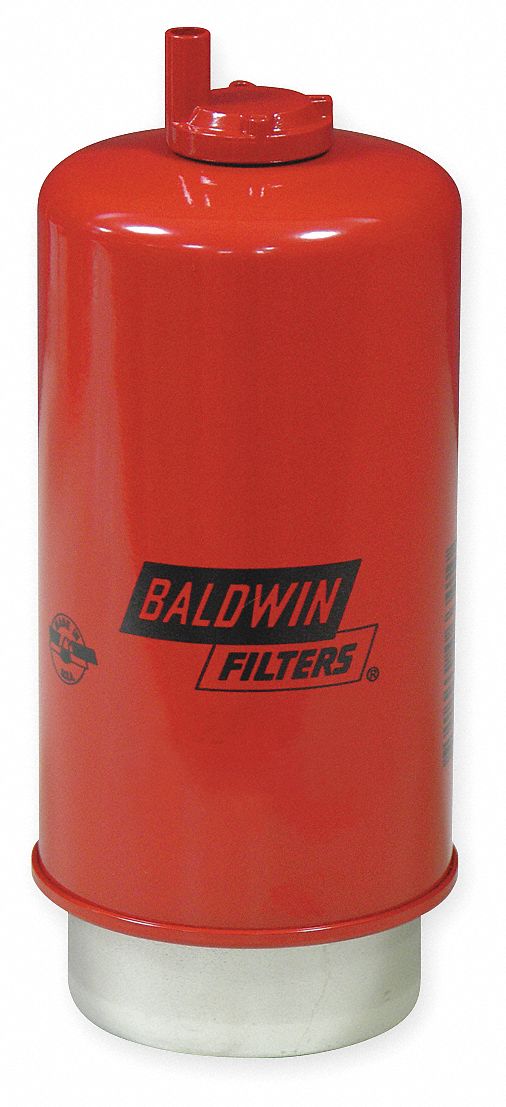 BALDWIN FILTERS, Cartridge, 7 5/8 in Overall Lg, Fuel Filter - 2TCG8 ...