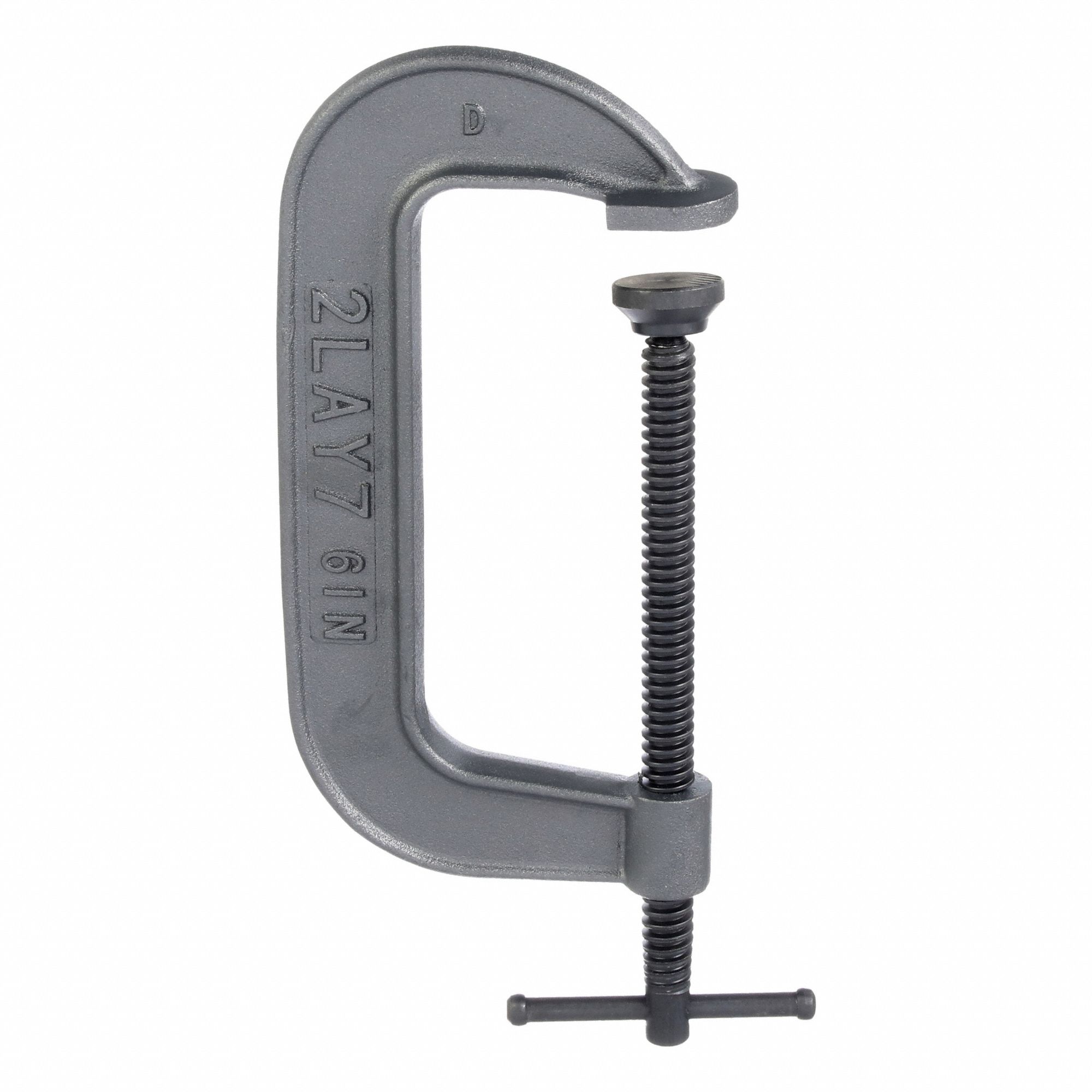 WESTWARD, Heavy Duty, Flat, C-Clamp - 2LAY7|2LAY7 - Grainger