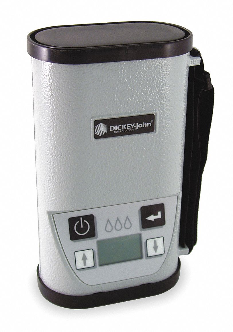 DICKEY-JOHN, 250 g Sample Size, 8% Moisture Min, Grain Moisture Tester ...