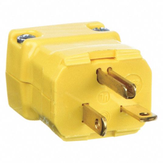 6-20P, 20 A, Straight Blade Plug - 2LBW6|HBL5464VY - Grainger
