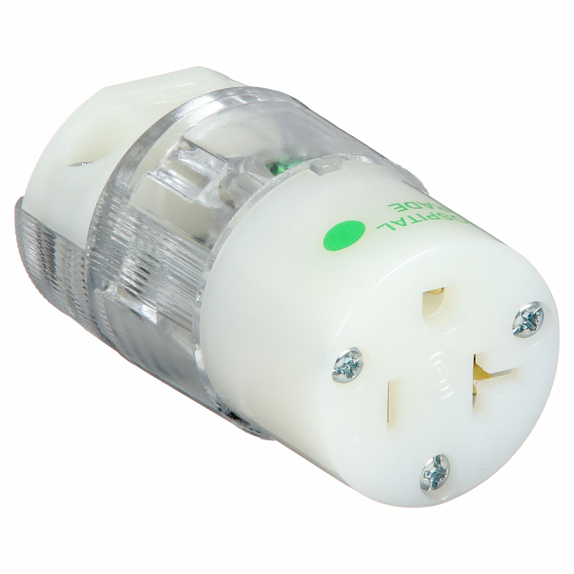 5-20R, 20 A, Straight Blade Connector - 2LBY1|HBL8319CT - Grainger