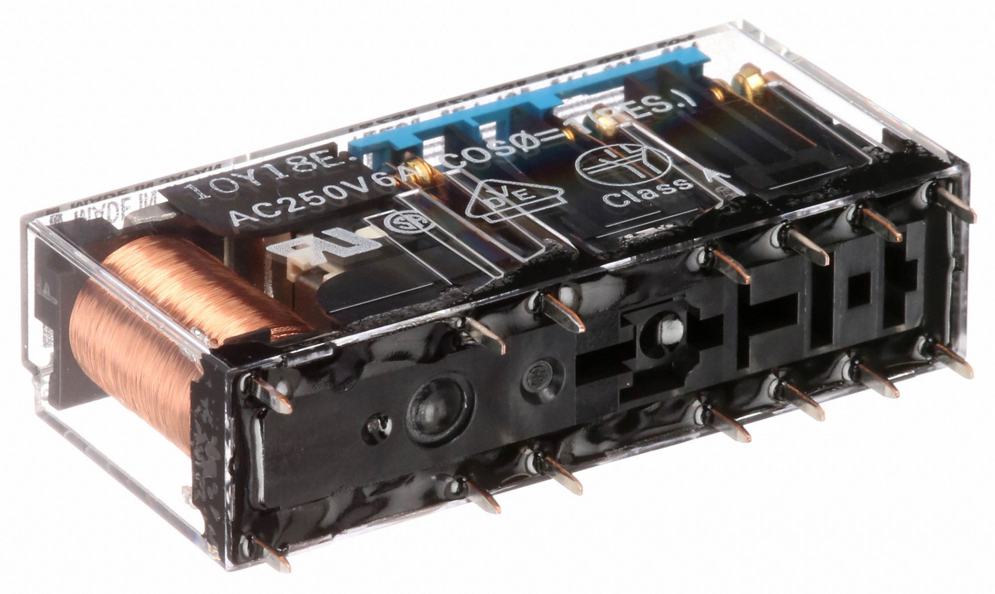 Omron Sti Force Guided Relay 24v Dc 14 Pins 6 A 250 V 6 A 30 V