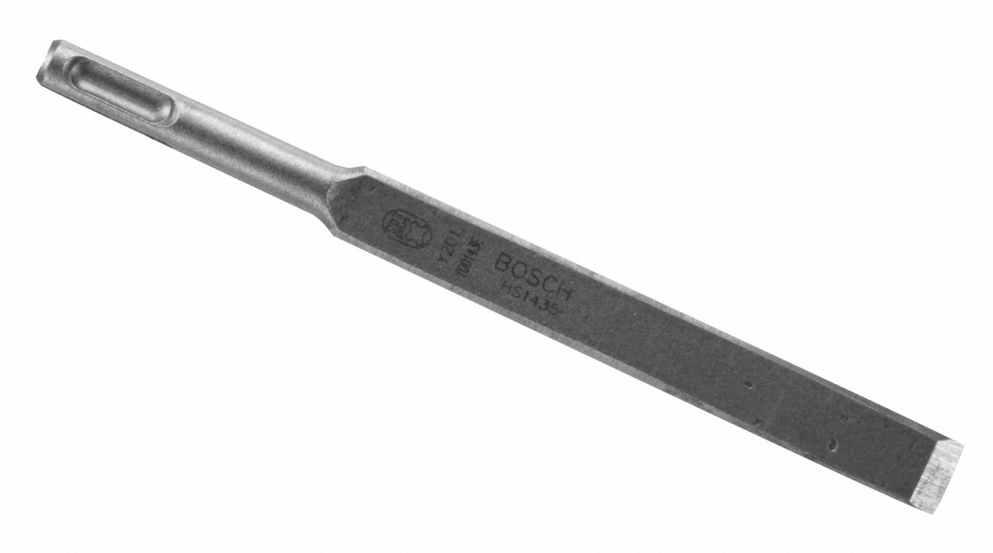 BOSCH, 1/2 in Head Wd, 7 in Overall Lg, Chisel Bit - 2LCZ7|HS1435 ...
