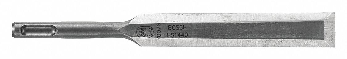 BOSCH, 3/4 in Head Wd, 7 in Overall Lg, Chisel Bit - 2LCZ8|HS1440 ...