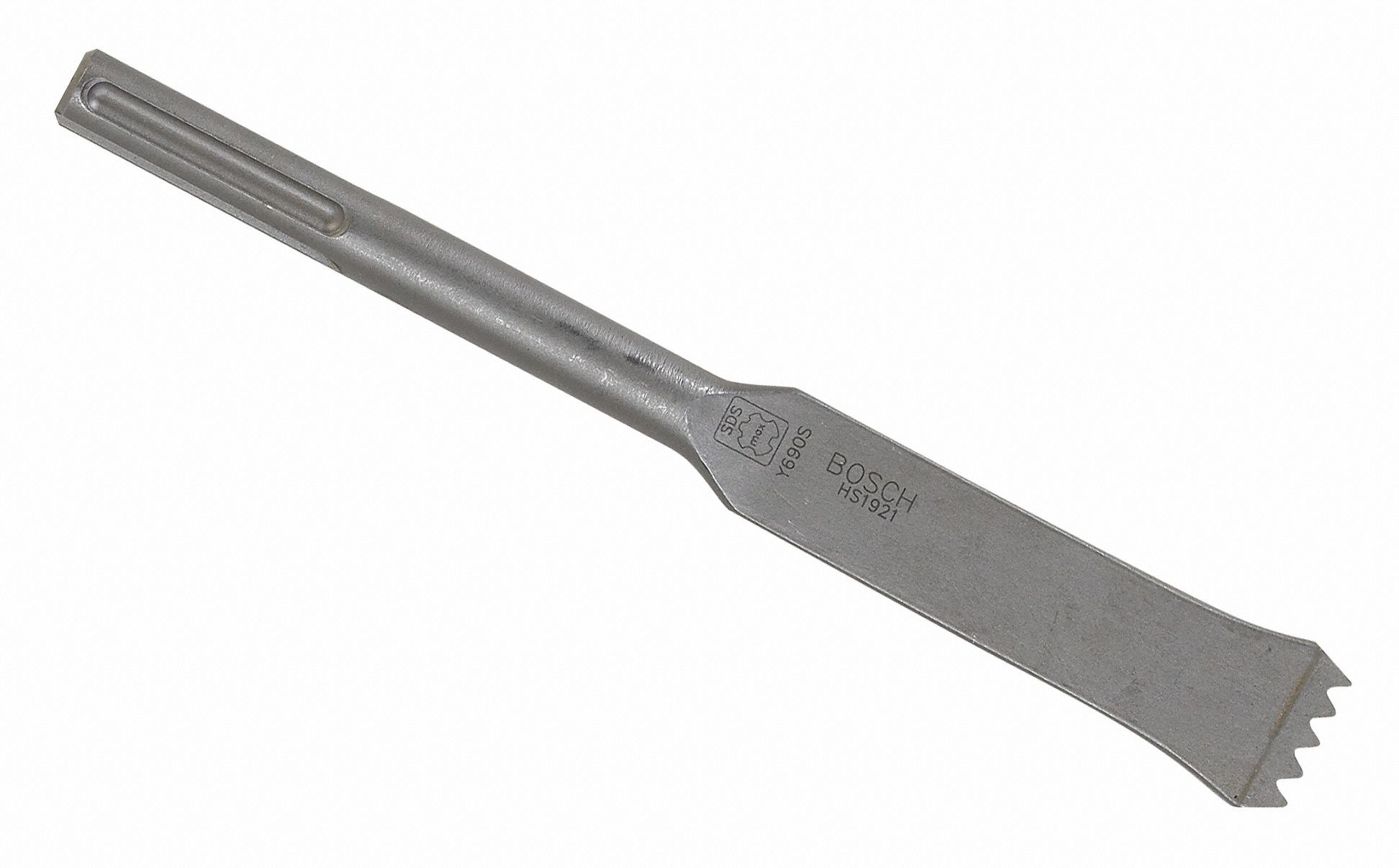 BOSCH, 1 1/8 in Head Wd, 15 in Overall Lg, Chisel Bit - 2LDP6|HS1921 ...