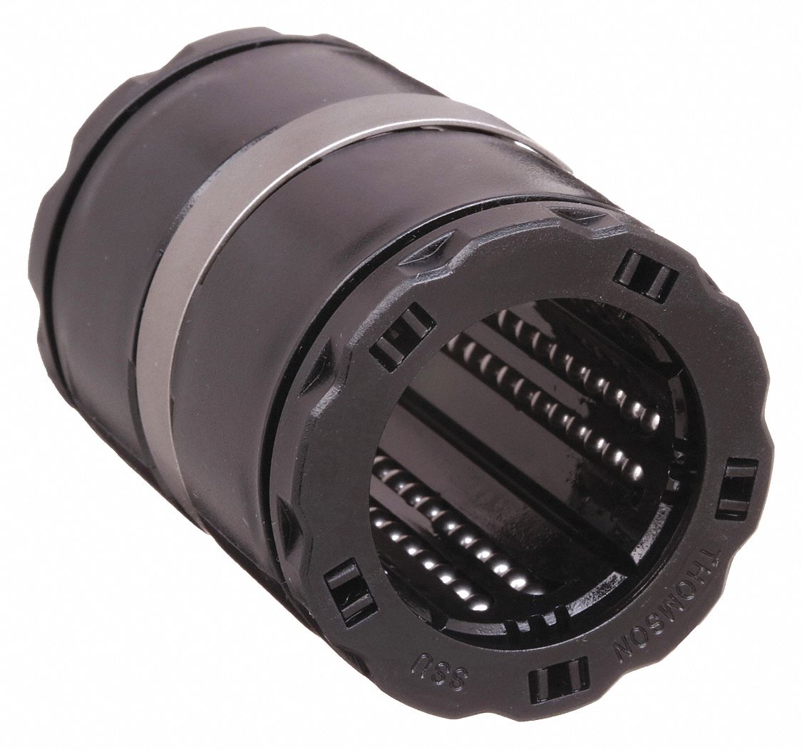 THOMSON, 1 in Inside Dia, 1,900 lbf Dynamic Load Capacity, Linear Ball ...
