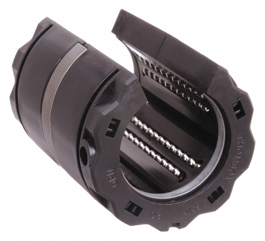 THOMSON, 1 1/4 in Inside Dia, 2,350 lbf Dynamic Load Capacity, Linear ...