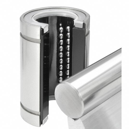 THOMSON, 12 mm Inside Dia, 99 lbf Dynamic Load Capacity, Linear Ball ...