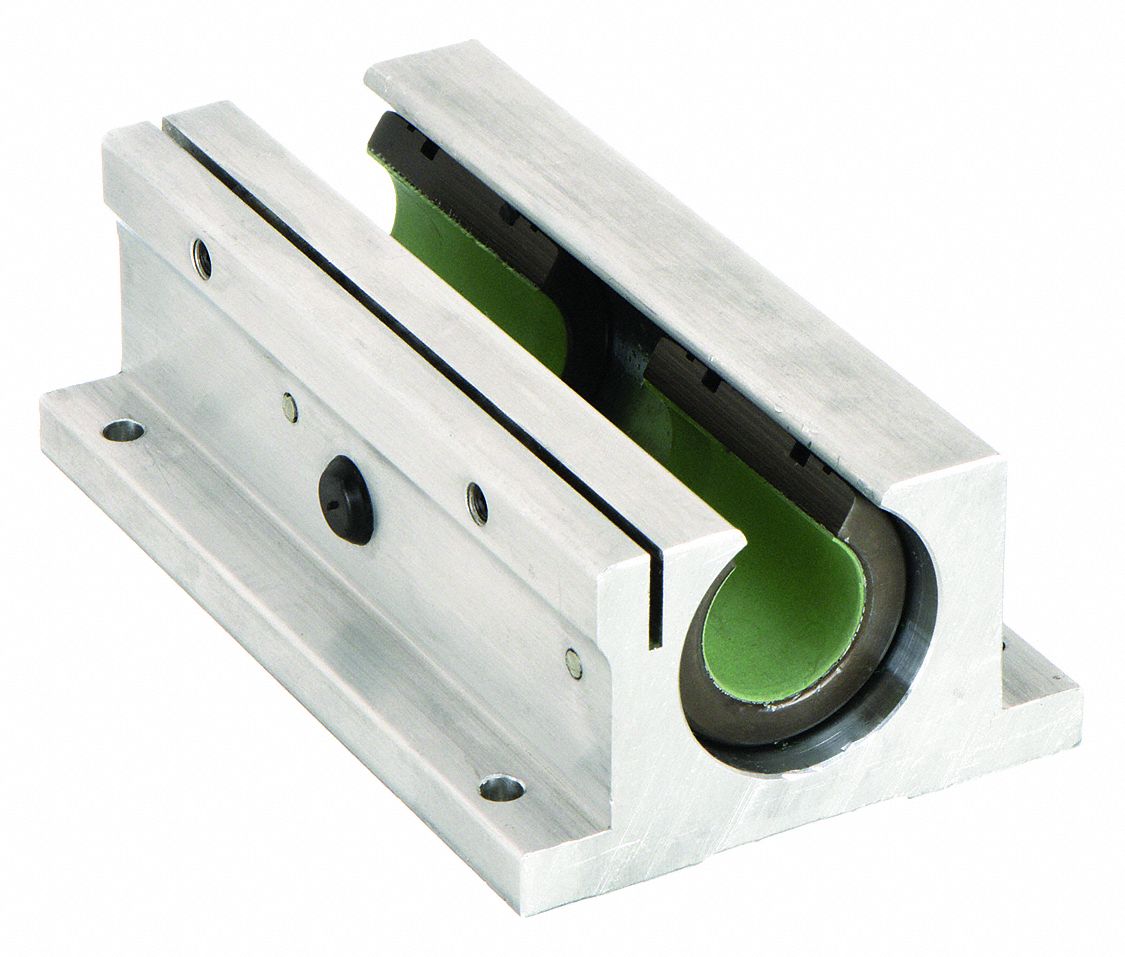 THOMSON, Twin, Self-Aligning, Linear Pillow Block Bearing - 2LFK9 ...