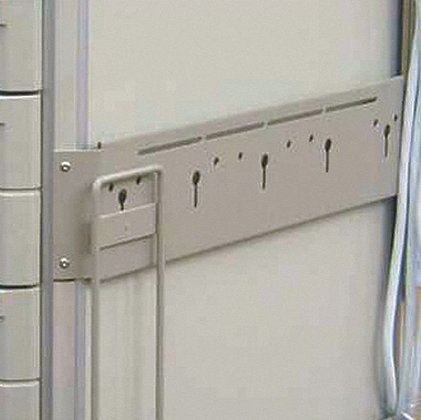 METRO, 4 1/2 in Overall Ht, 21 1/2 in Overall Wd, Side Mount Bracket ...