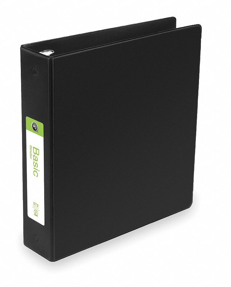 2 in Ring Size, Round, Ring Binder - 2LJJ9|W368-44NBPP - Grainger