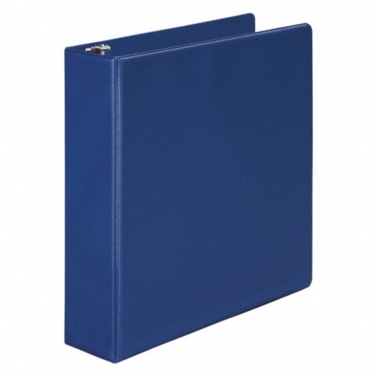 2 in Ring Size, Round, Ring Binder - 2LJK1|W368-44NBLPP1 - Grainger