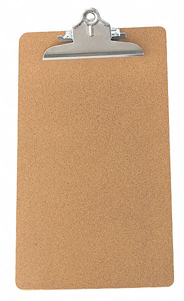 Legal Paper Size Name, Masonite, Clipboard - 2LJX9|2LJX9 - Grainger