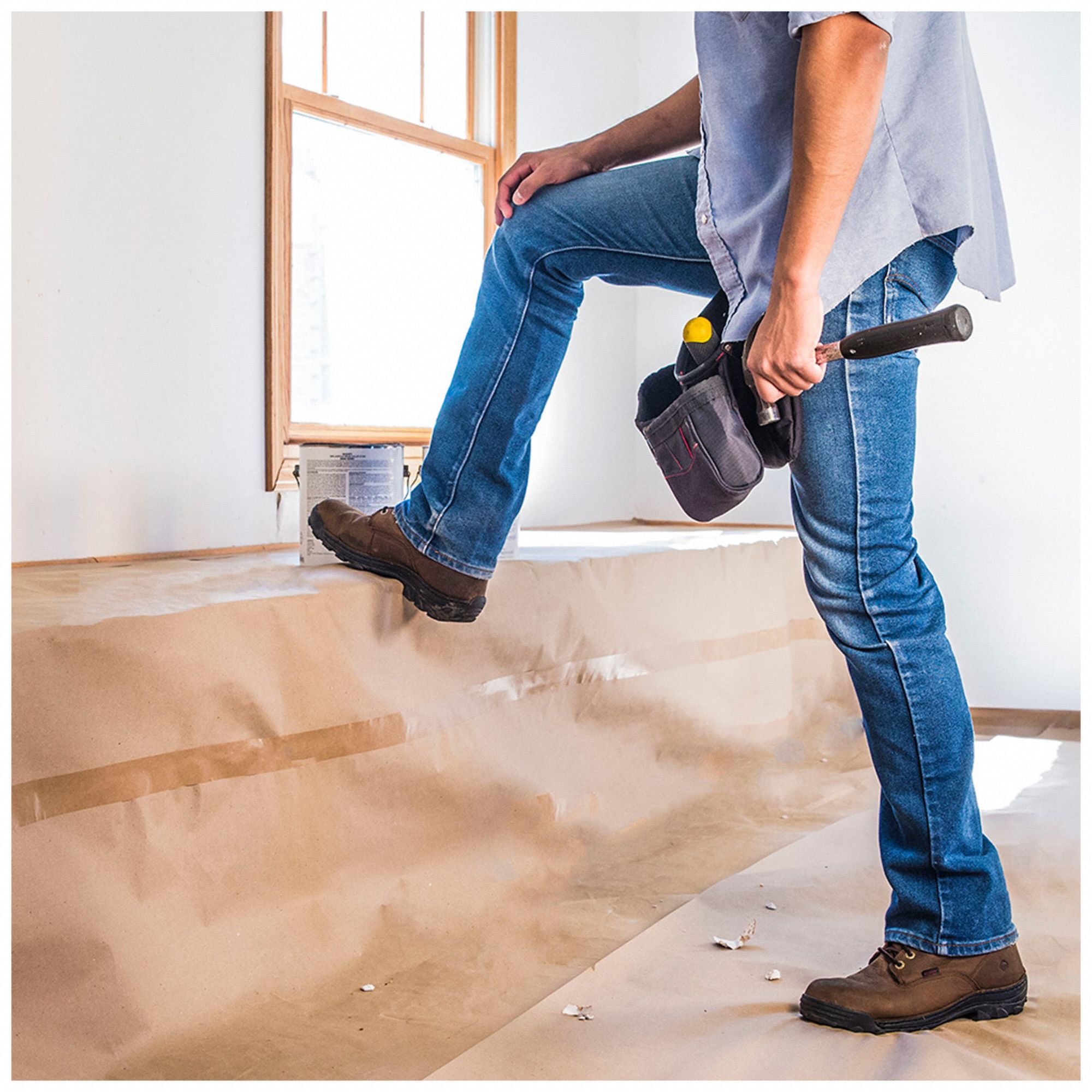 SURFACE SHIELDS Floor Protection Paper: Heavy Duty, 7.5 mil Thick, 144 ...