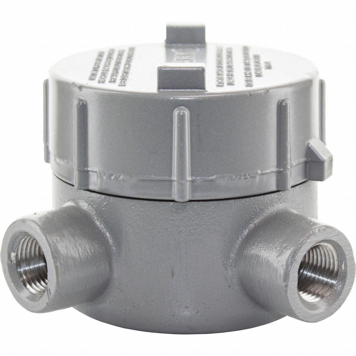 HUBBELL KILLARK Conduit Outlet Body: Iron, GE, 1 in Trade Size, L Body ...
