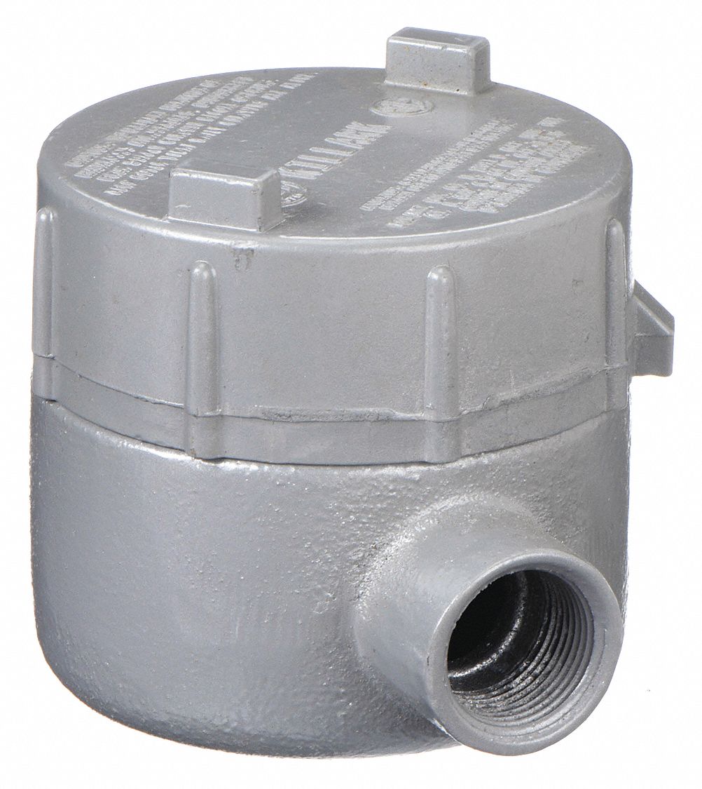 Iron, Powder Coated, Conduit Outlet Body - 2LLV8|GECET-2M - Grainger