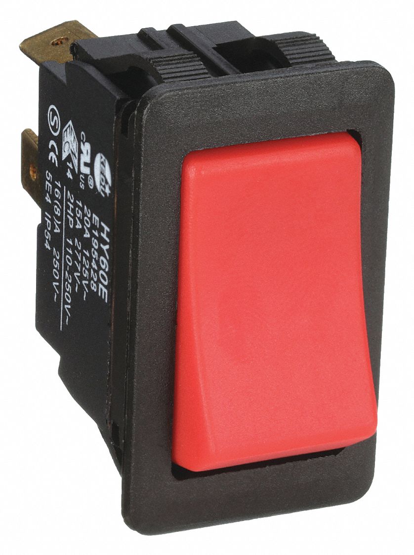 POWER FIRST, Series HY60, 2 Positions, Rocker Switch - 2LNC5|2LNC5 ...