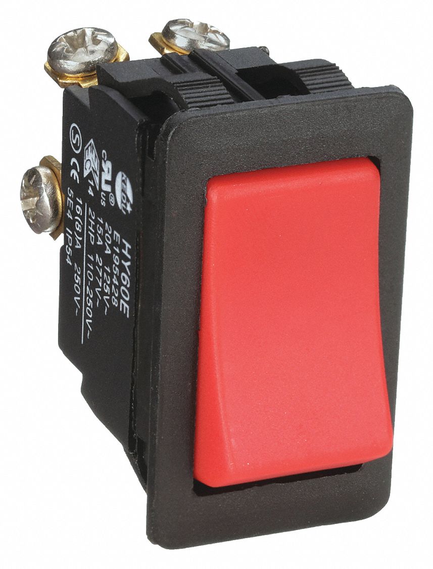 POWER FIRST, DPST, On/Off, Rocker Switch - 2LNE8|2LNE8 - Grainger