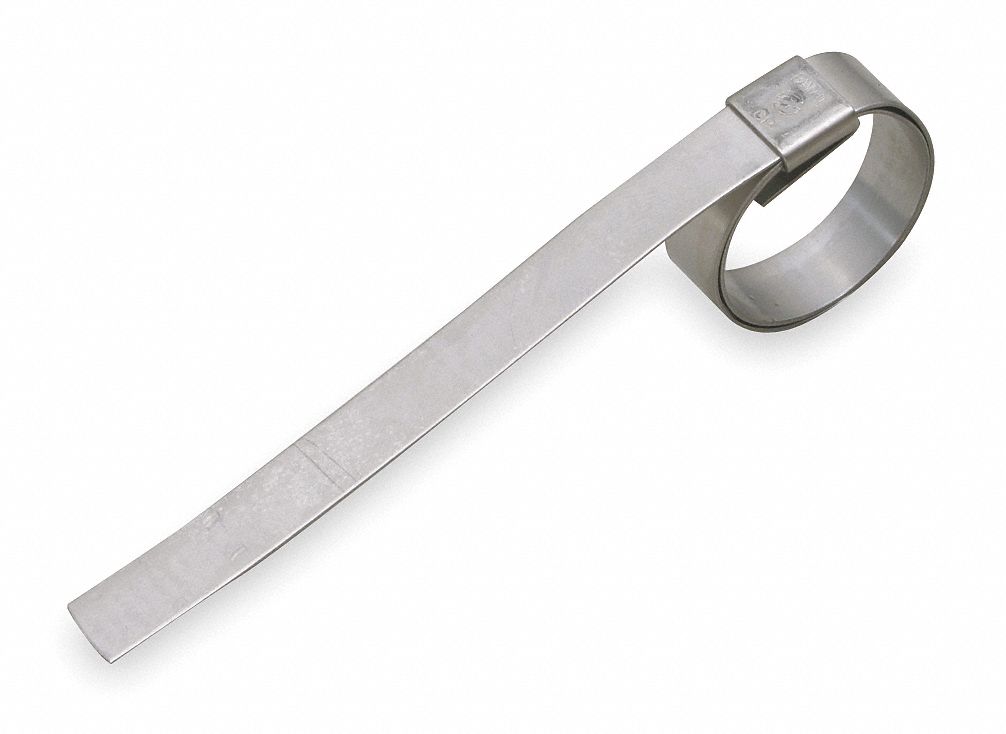 BAND-IT 201 Stainless Steel Band Clamp, PK of 10 - 2LPF4|GRP03S - Grainger
