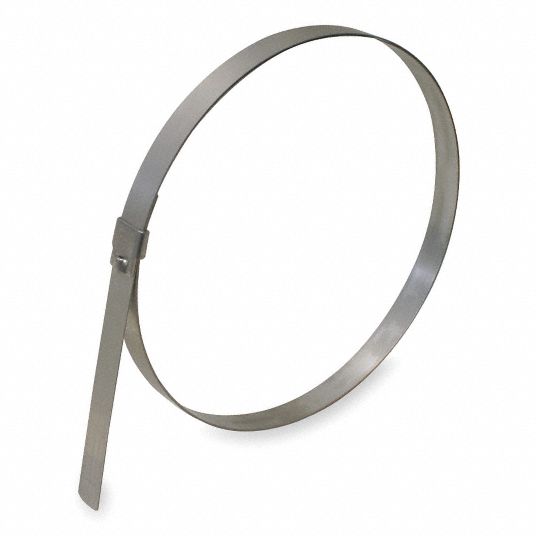 BAND-IT 201 Stainless Steel Band Clamp, PK of 12 - 2LPL7|GRUL219 - Grainger