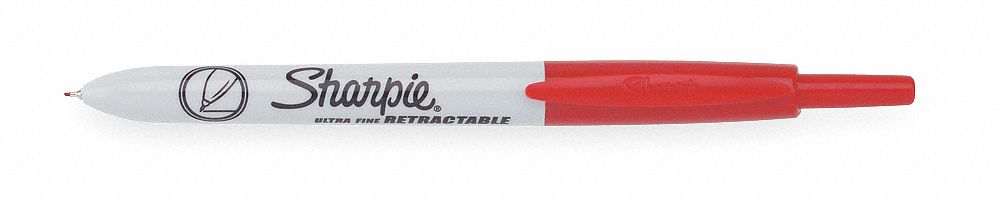 SHARPIE, Red, (12) Red, Permanent Marker - 2LTF5|1735791 - Grainger