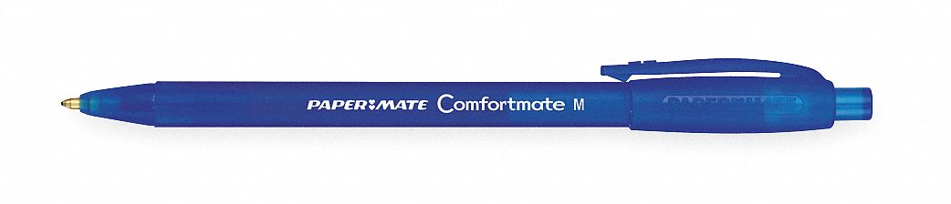 PAPER MATE, ComfortMate Ultra, Blue / (12) Blue, Pen - 2LTU6|6310187 ...