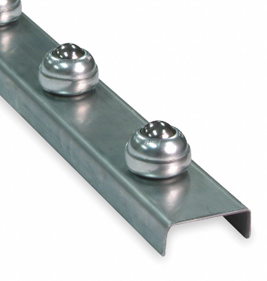 Ball Transfer, Light-Duty, Flow Rail - 2WGY3|WBT10FR06S25C - Grainger