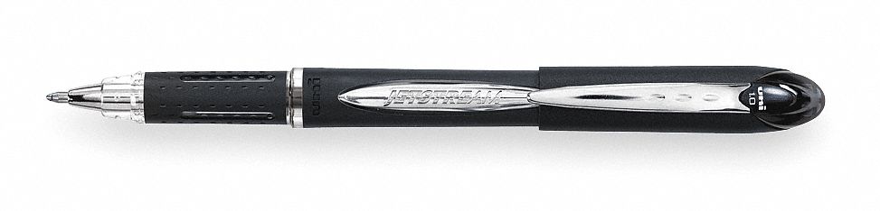UNI-BALL, Uni Super Ink™, Black, Ballpoint Pen - 2LUD2|33921 - Grainger